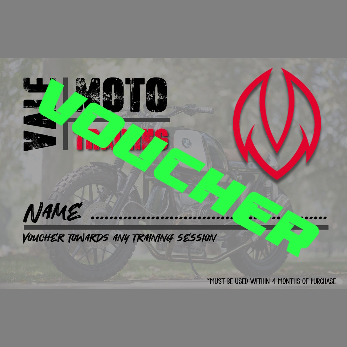 Training Voucher – Vale Moto Training